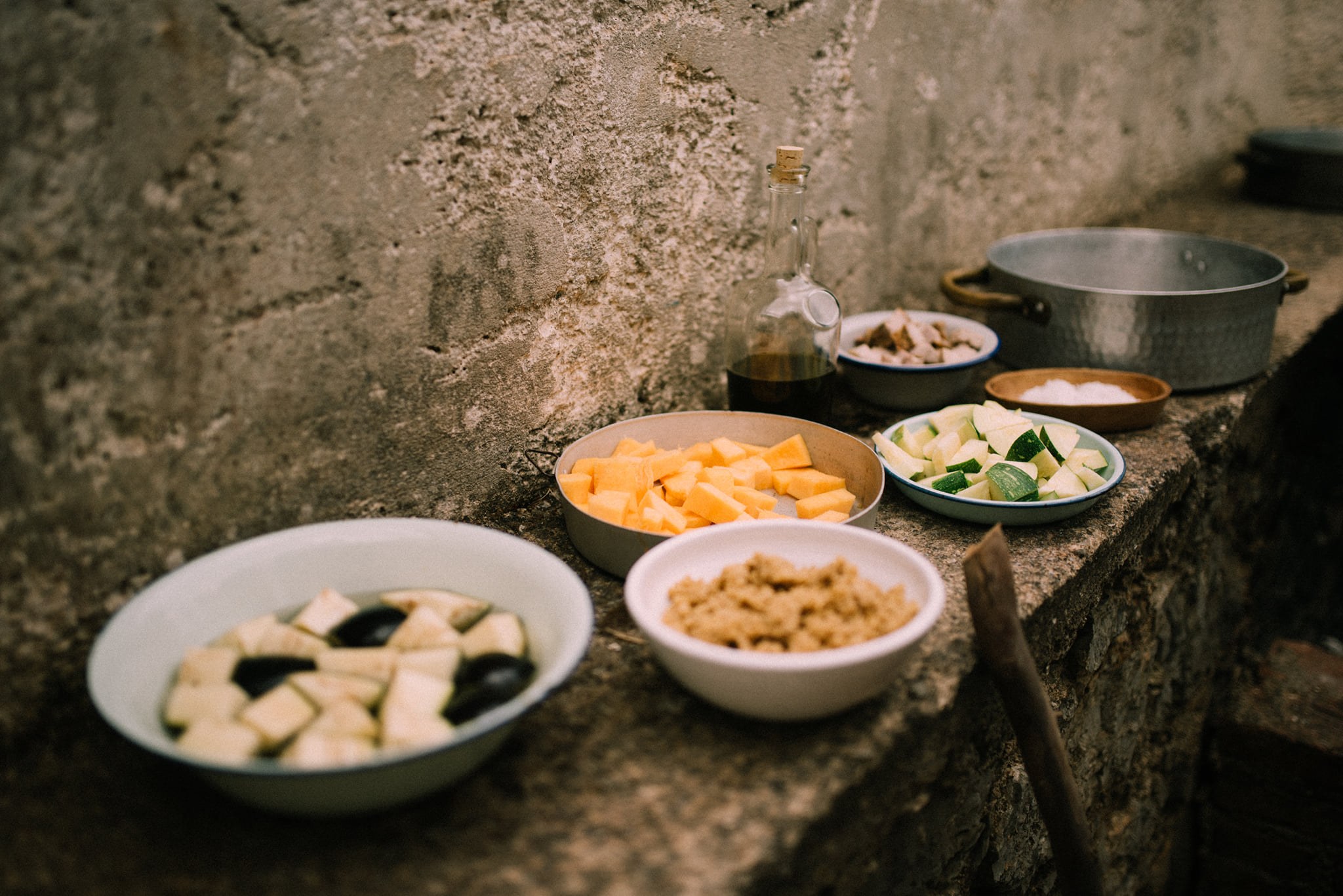 Apaki with Xinohondros and Vegetables - Discover Crete